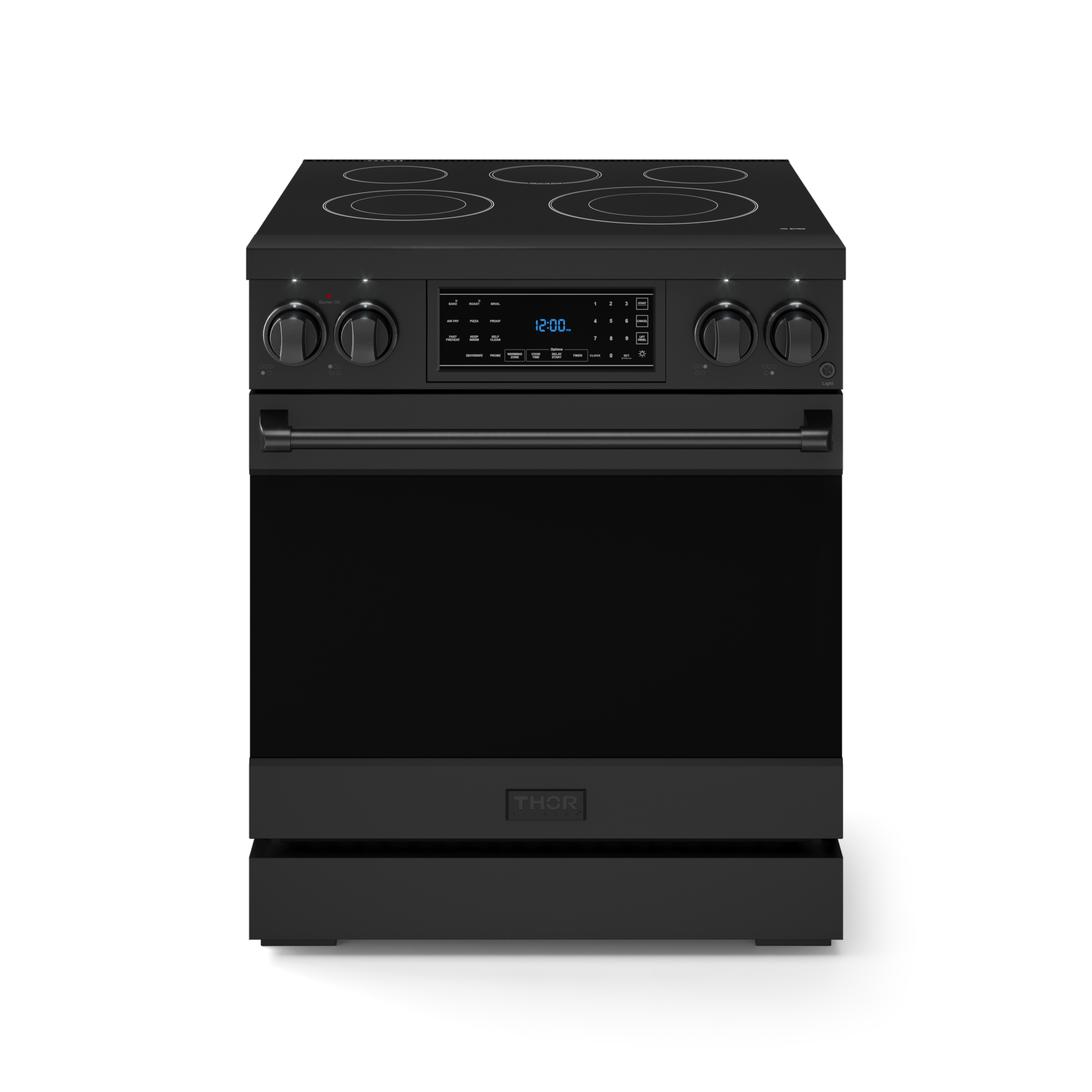 Buy 30" Colored Ranges and stoves in Stainless Steel/Black | Gordon ...